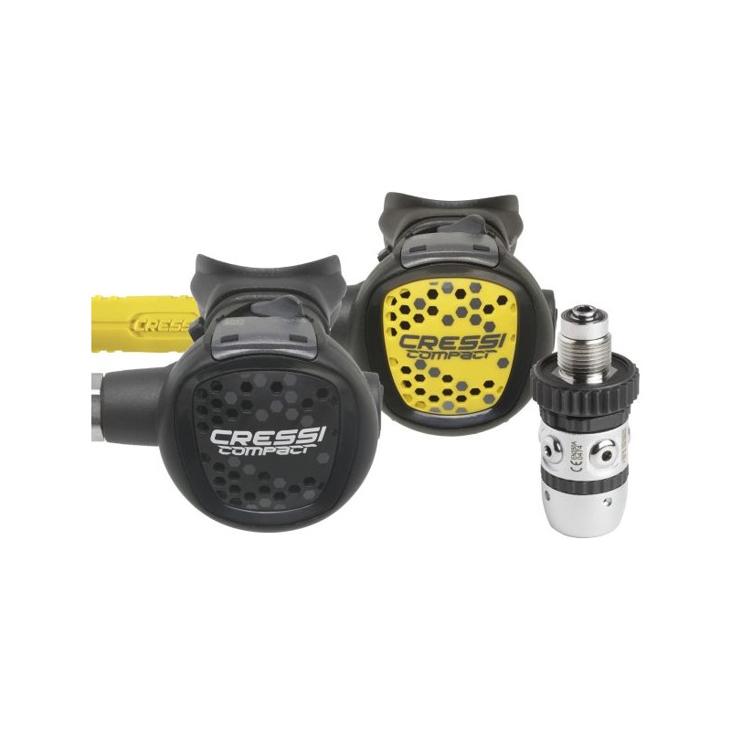 Zestaw Cressi AC2 Compact + Octopus Compact